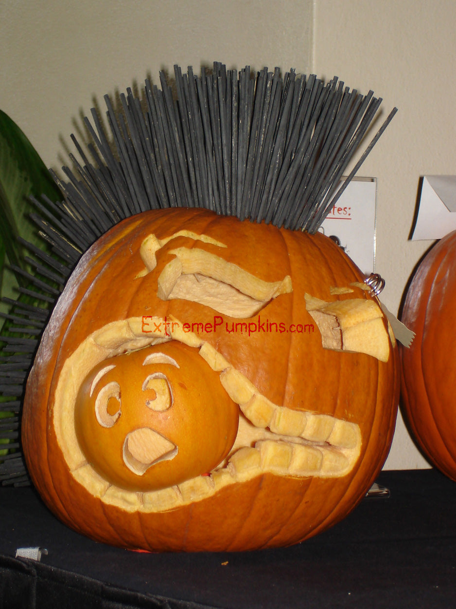 Nice Mohawk Pumpkin